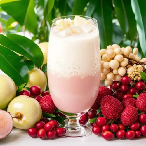 Delicious Vietnamese Lychee Smoothie Recipe: Tropical Bliss