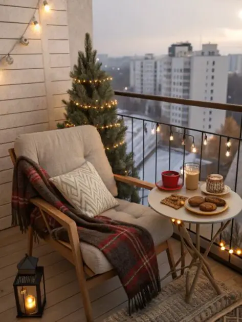 20 Christmas Decor Ideas for Apartment Balconies in 2023