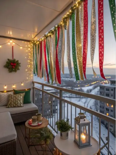 20 Christmas Decor Ideas for Apartment Balconies in 2023