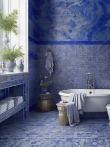 30 New Dark Bathroom Floor Tile Ideas: Modern and Minimal