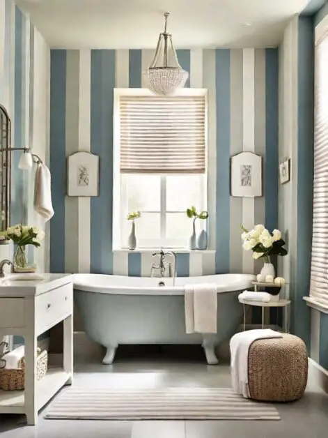 37 Stunning Bathroom Accent Wall Paint Ideas