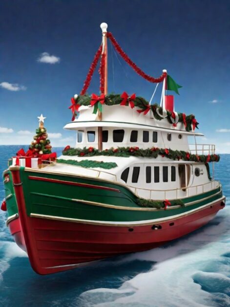 23 Christmas Boat Parade Decorating Ideas in 2023