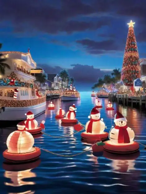 23 Christmas Boat Parade Decorating Ideas in 2023