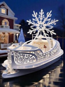 23 Christmas Boat Parade Decorating Ideas in 2023