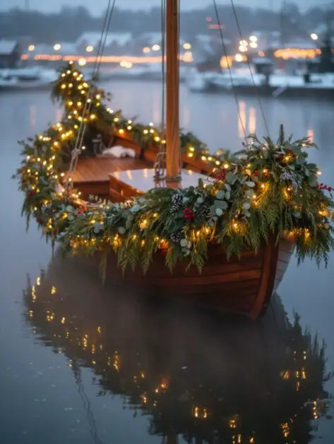 23 Christmas Boat Parade Decorating Ideas