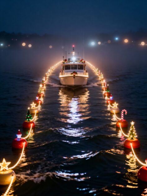 23 Christmas Boat Parade Decorating Ideas