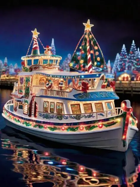23 Christmas Boat Parade Decorating Ideas in 2023