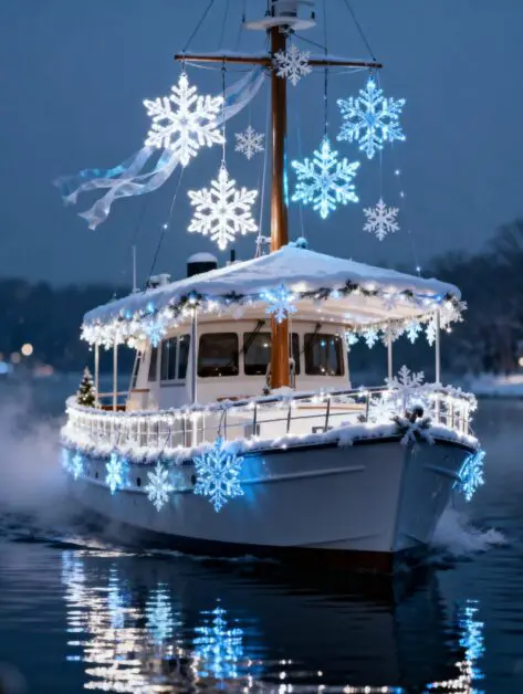23 Christmas Boat Parade Decorating Ideas