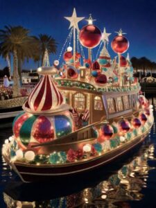 23 Christmas Boat Parade Decorating Ideas in 2023