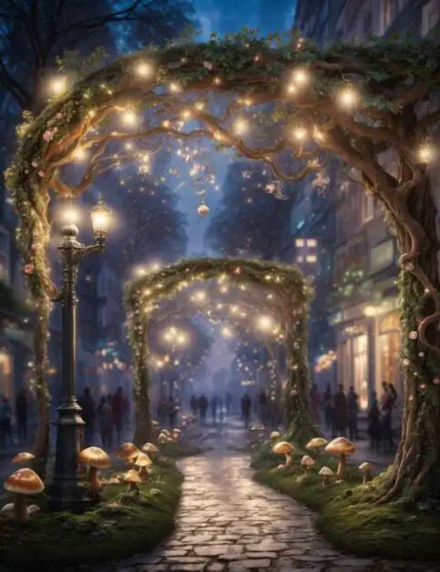 20 Magical Christmas Decoration Ideas for Street Light Poles
