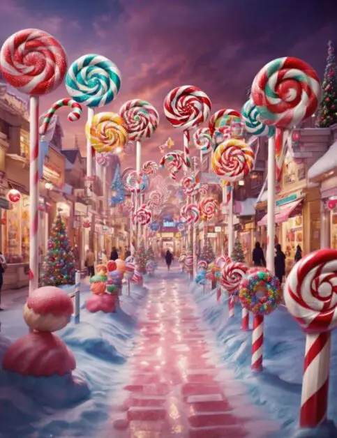 20 Magical Christmas Decoration Ideas for Street Light Poles