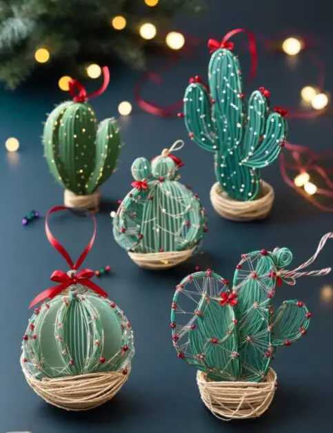 40 Creative DIY Cactus Christmas Tree Ideas in 2023