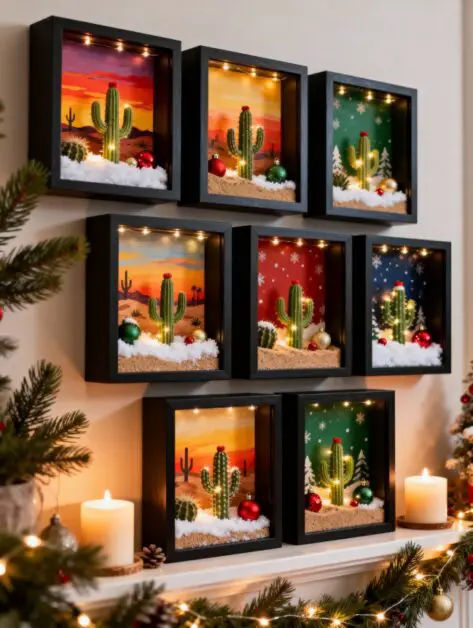 47 Creative DIY Cactus Christmas Tree Ideas