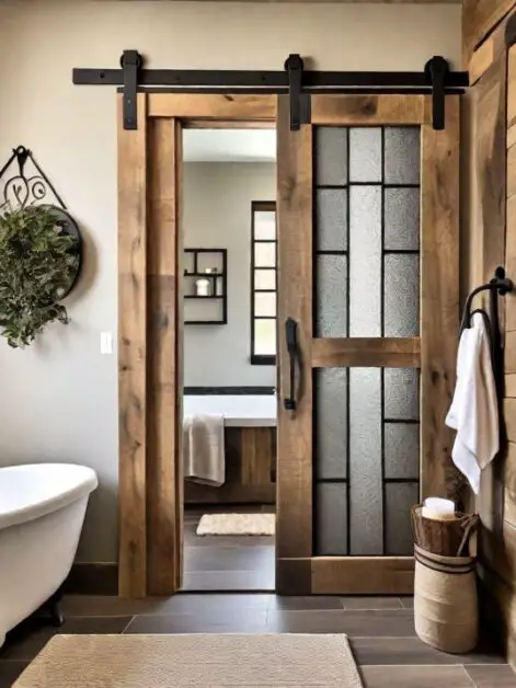 43 Master Bathroom Door Ideas for a Stylish Retreat