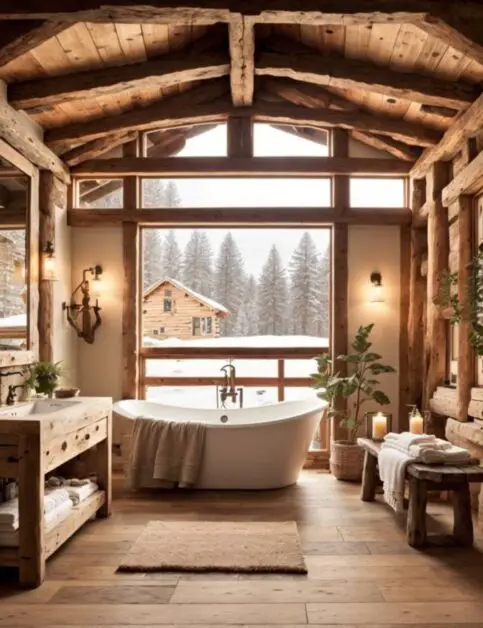 35 Inspiring Rustic Bathroom Decor Ideas for a Cozy Retreat