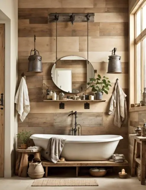 35 Inspiring Rustic Bathroom Decor Ideas for a Cozy Retreat