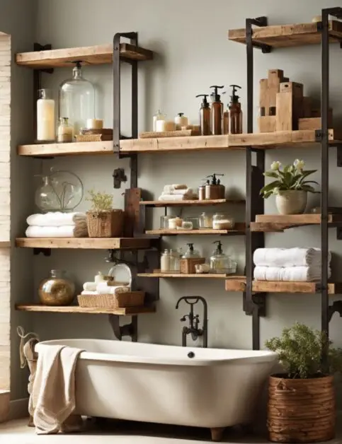 35 Inspiring Rustic Bathroom Decor Ideas for a Cozy Retreat