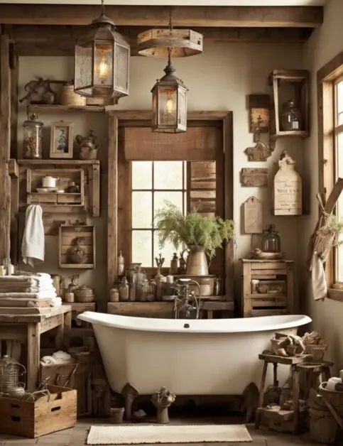 35 Inspiring Rustic Bathroom Decor Ideas for a Cozy Retreat