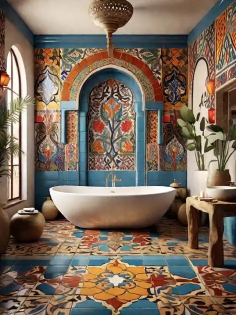 41 Rustic Bathroom Tile Ideas: Stylish Transformations