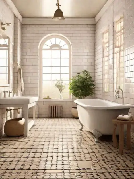 41 Rustic Bathroom Tile Ideas: Stylish Transformations
