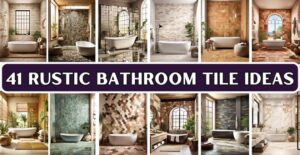 41 Rustic Bathroom Tile Ideas: Stylish Transformations