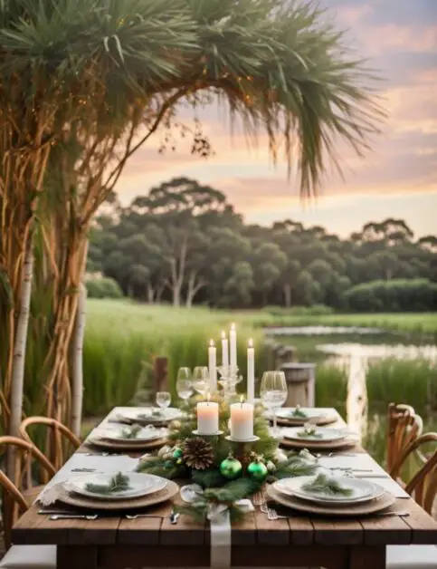 24 Australian Outdoor Christmas Table Setting Ideas for 2023