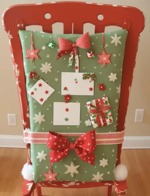 32 DIY Christmas Chair Decoration Ideas for 2023