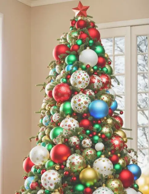 22 Hot Air Balloon Christmas Tree Decoration Ideas