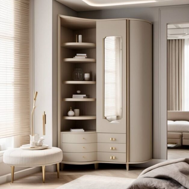 39 Innovative Corner Furniture Bedroom Storage Ideas