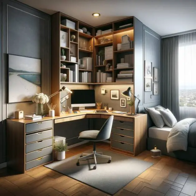 39 Innovative Corner Furniture Bedroom Storage Ideas