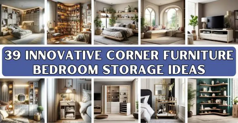 39 Innovative Corner Furniture Bedroom Storage Ideas