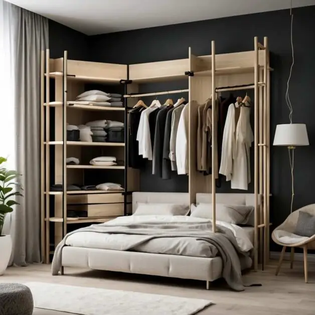 39 Innovative Corner Furniture Bedroom Storage Ideas