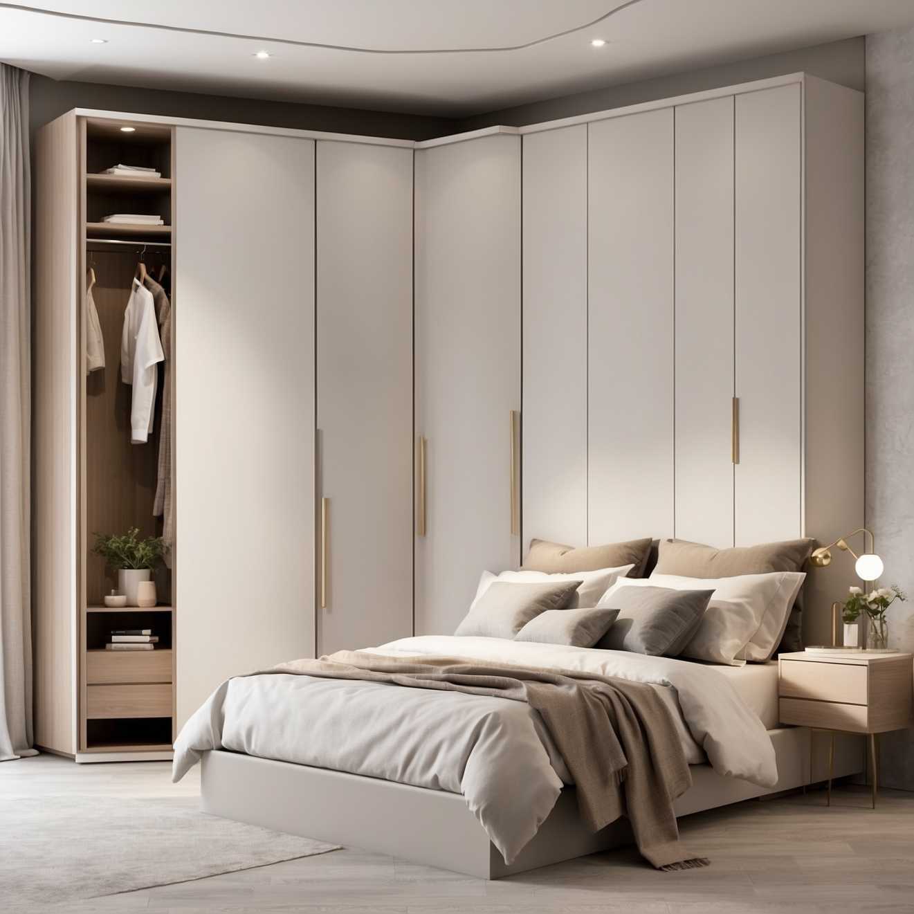 39 Innovative Corner Furniture Bedroom Storage Ideas