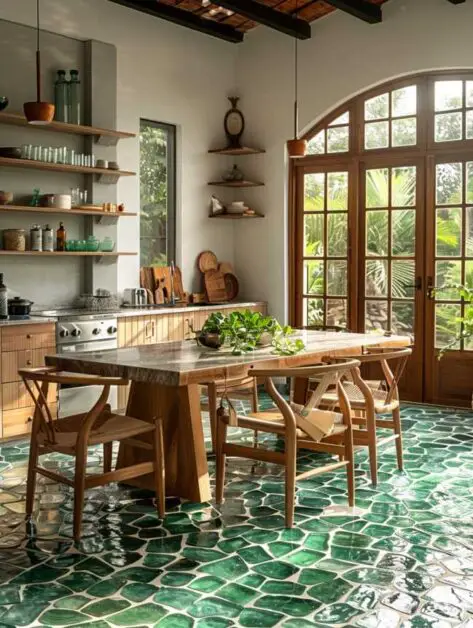 38 Top Dining Room Flooring Ideas in 2024