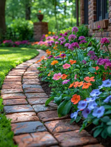 36 Cheap and Low Maintenance Garden Border Ideas