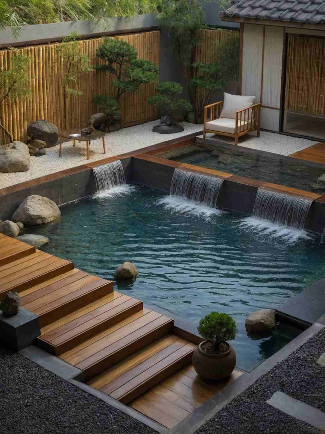 47 Stunning Small Backyard Pool Ideas with Waterfall in 2024