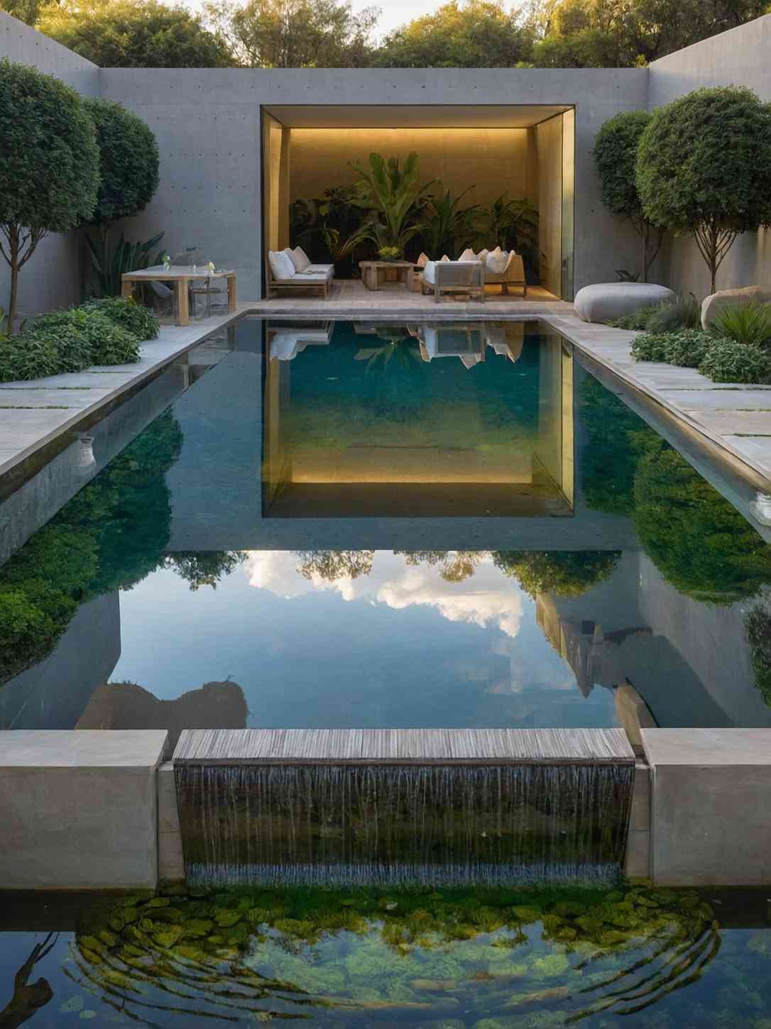 47 Stunning Small Backyard Pool Ideas with Waterfall in 2024