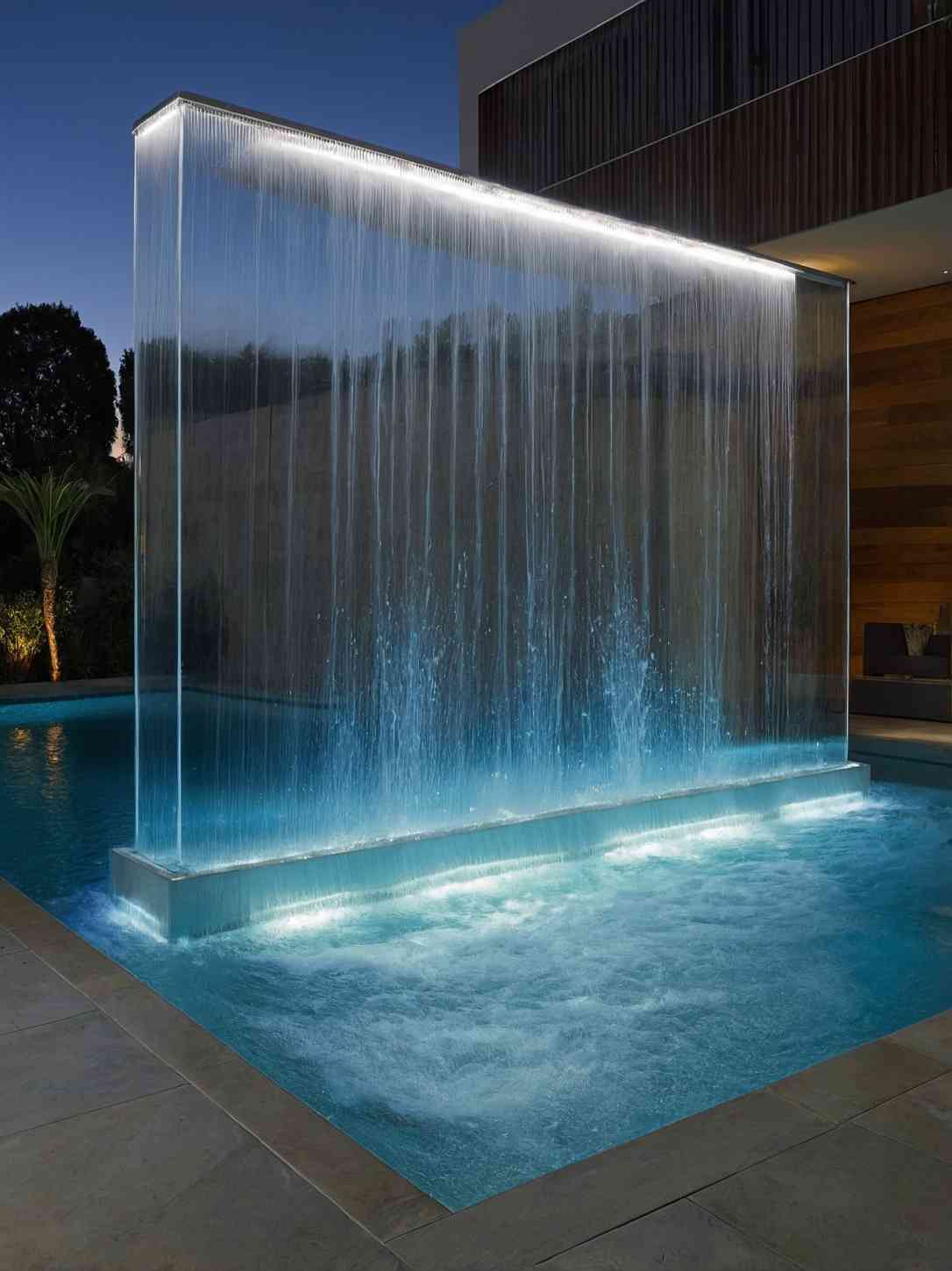 47 Stunning Small Backyard Pool Ideas with Waterfall in 2024