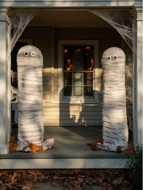 50+ Dollar Tree DIY Halloween outdoor decorations ideas 2024