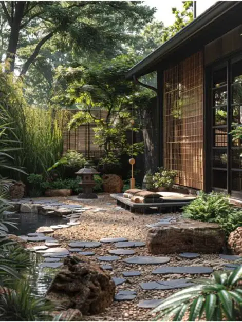 47 Modern Japanese Backyard Gardens Design Ideas to Inspire