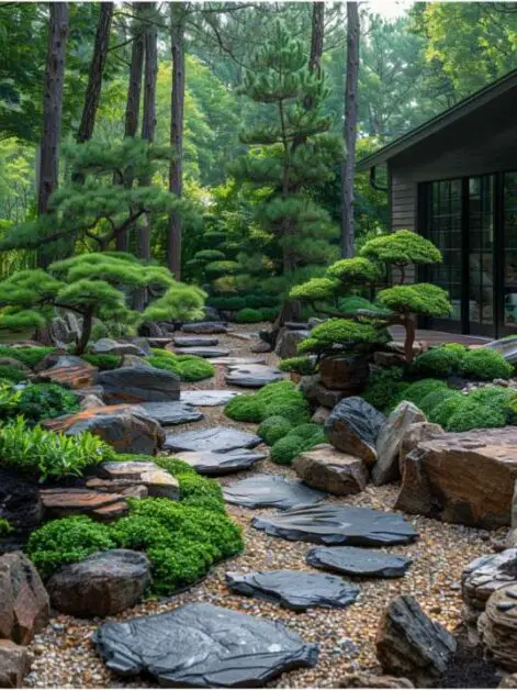47 Modern Japanese Backyard Gardens Design Ideas to Inspire