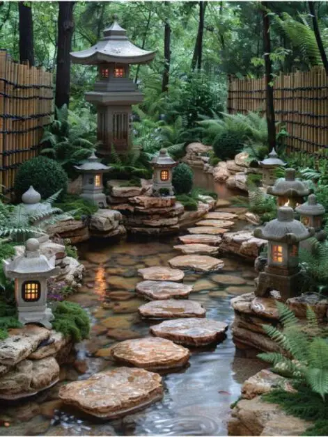 47 Modern Japanese Backyard Gardens Design Ideas to Inspire