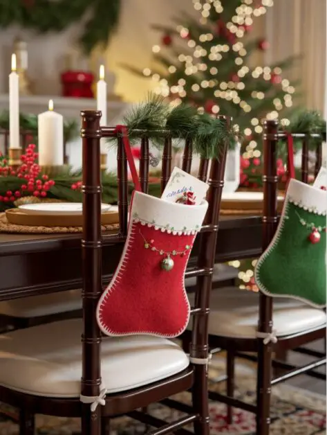 32 DIY Christmas Chair Decoration Ideas for 2023