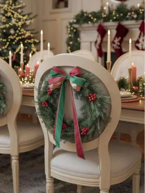 32 DIY Christmas Chair Decoration Ideas for 2023