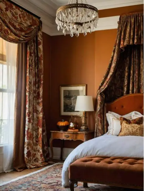 How to Use Fall-Themed Curtains and Drapes in Your Bedroom