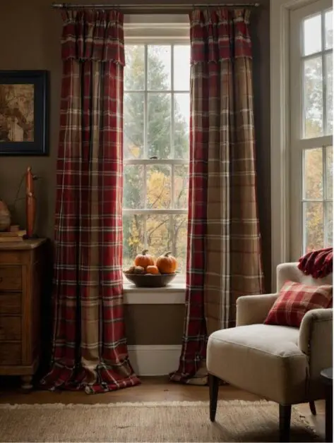 How to Use Fall-Themed Curtains and Drapes in Your Bedroom
