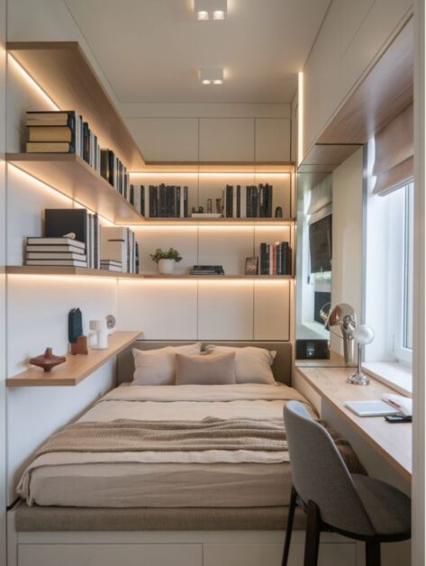 Top 27 Modern Bedroom Ideas for Small Rooms to Maximize Space