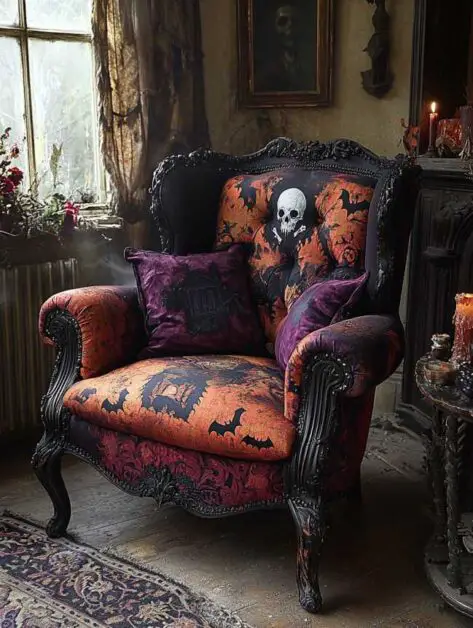 30 Ways to Turn Furniture into Spooky Halloween Decor