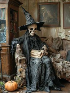 30 Ways to Turn Furniture into Spooky Halloween Decor