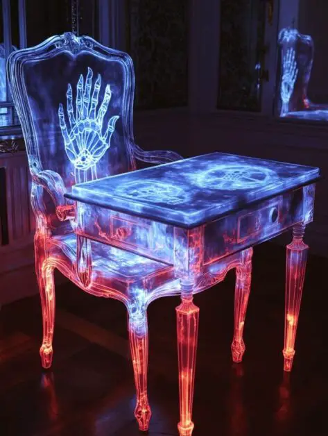 30 Ways to Turn Furniture into Spooky Halloween Decor